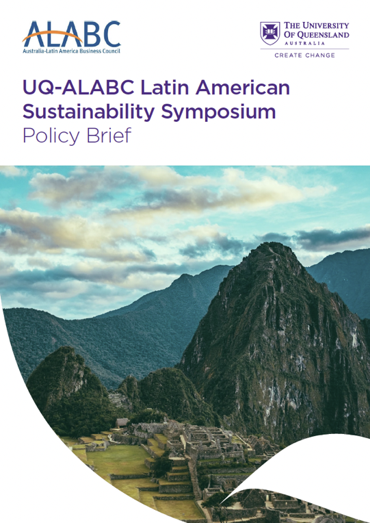 The University of Queensland UQ-ALABC Latin American Sustainability ...